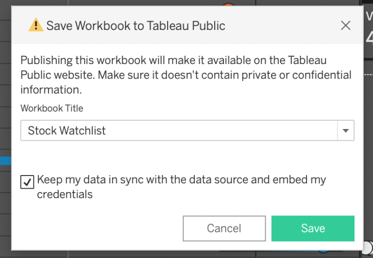 How I built my own Stock Watchlist Dashboard in Tableau via Google ...