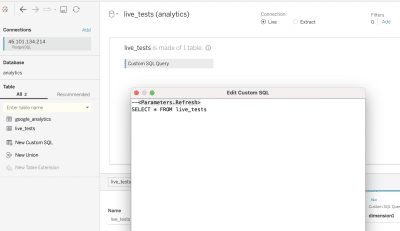 Refreshing Real-Time Data in Tableau: Adding a Dashboard Button for ...